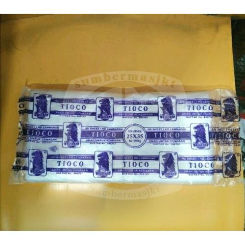 Jual Plastik HD Sheet Tioco Anti Panas 25x35cm / HD Sheet Alas Makanan ...