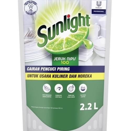 Jual Sunlight Sabun Cuci Piring Pouch 2.2 L Kemasan Baru - PREMIUM 1 ...