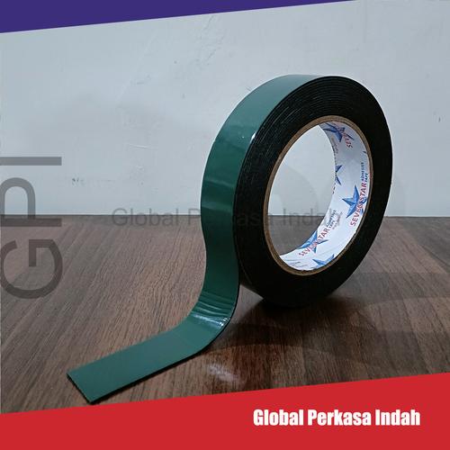 Promo Double Tape Foam Green Lakban Busa Hijau Isolasi Bolak Balik 24mm 5m - Kota Surabaya ...