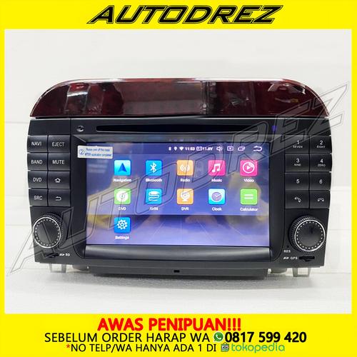 Promo Head Unit HeadUnit Android Mercy Mercedes S280 S320 S350 W220 99 ...
