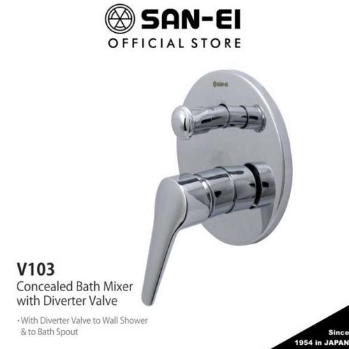 Jual Kran Mixer San Ei V103 / Kran Bathtub Sanei V 103 / San Ei V103 ...