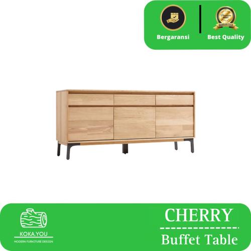 Jual Meja Buffet Industrial Cherry Buffet Table Minimalis - Gardena ...