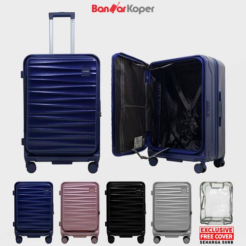 Jual Tas Koper Polo Classic TC2306 Koper 24 Inch Front Load Bukaan ...