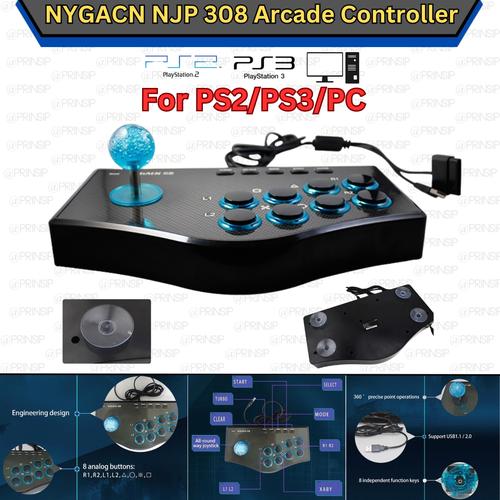 Jual NYGACN NJP 308A Joystick Arcade Game Pad PC PS2 PS3 Android ...