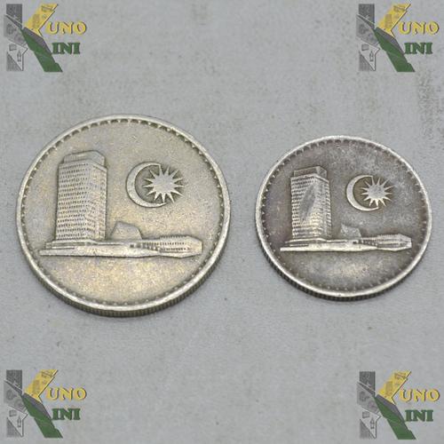 Jual KOIN KUNO 20 SEN & 10 SEN MALAYSIA TAHUN 1973 - 1981, 2 koin - Jakarta Utara - Kunokini ...