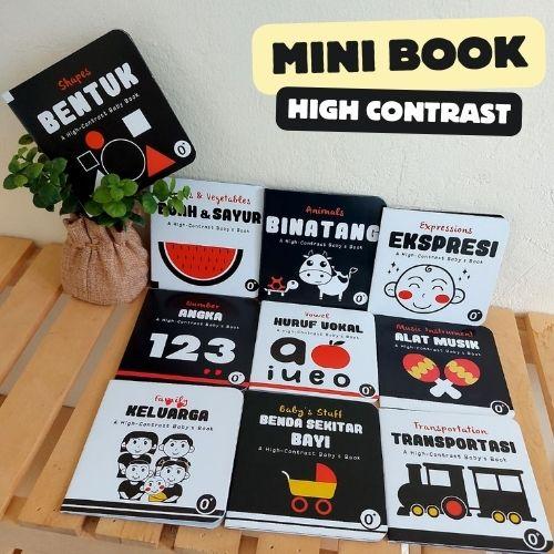 Jual SK MINI BOOK HIGH CONTRAST - Buku Pengenalan Anak Hitam Putih ...