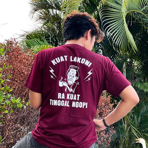 Jual Cocol Store - Kaos Ra Kuat Tinggal Ngopi - Kota Bekasi - COCOL ...