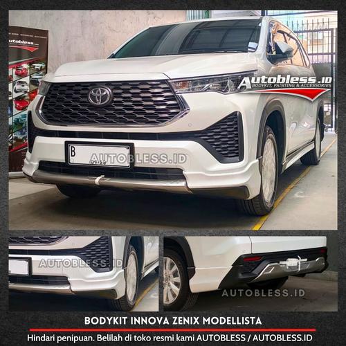 Jual Bodykit Innova Zenix Modellista Plug n Play Plastic ABS Grade A ...