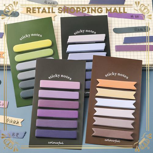 Promo RSM Sticky Note 6 IN 1 Tempelan Kertas Catatan Gradiasi Isi 120 ...