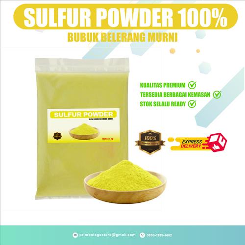 Jual Sulfur Powder / Bubuk Belerang | GRADE A Premium 1 KG - Kab. Bogor ...