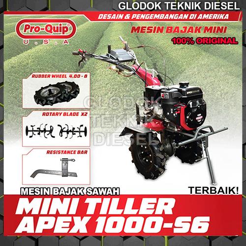 Jual Proquip Mesin Traktor Bajak Sawah Mini Tiller APEX 1000 Pembuat ...