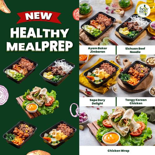Jual Bellywell - NEW MENU Slimming Healthy Meal Prep Packages - Healthy ...