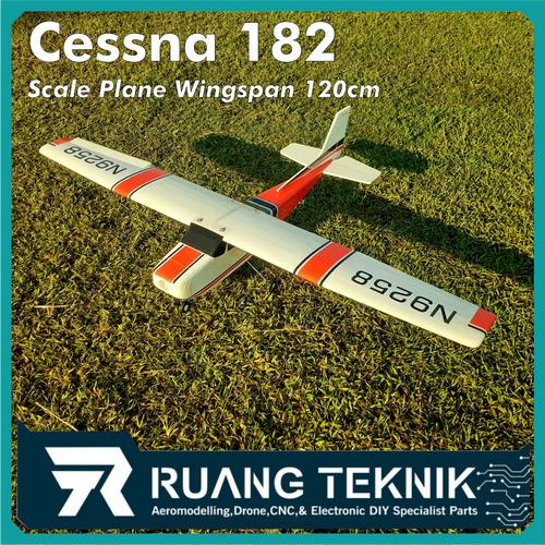 Jual Rc Cessna 182 Plane kit, Pesawat Rc Remote Control Cessna kit ...