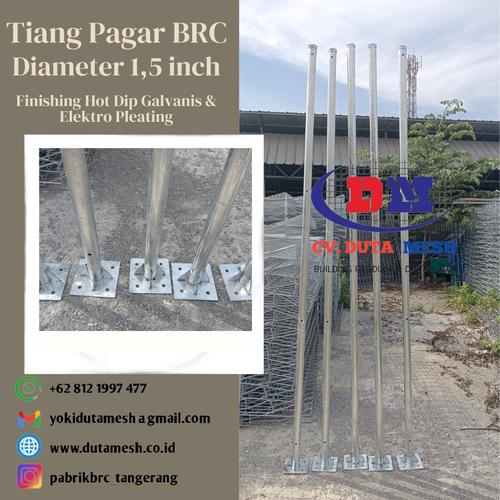 Jual tiang pagar brc, tiang base plate, tiang galvanis - Kota Tangerang ...