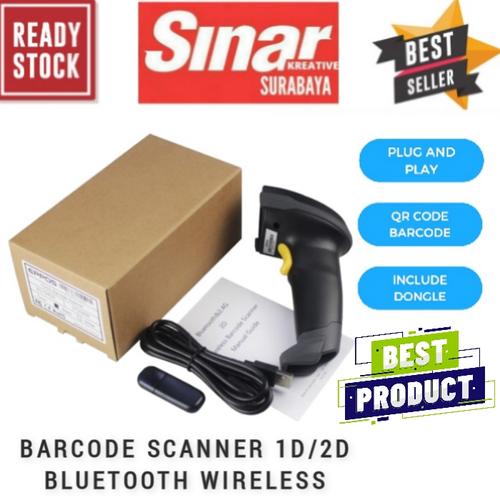 Jual BARCODE SCANNER BLUETOOTH 2D Tipe 3368B Wireless Plug And Play ...