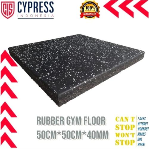 Jual Rubber Tile Gym Floor Tebal 40mm - Lantai Karet - Jakarta Selatan ...