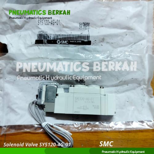 Jual Solenoid Valve SMC SY5120-4G-01 220VDC series SY5000 - Jakarta Barat - Pneumatics Berkah ...