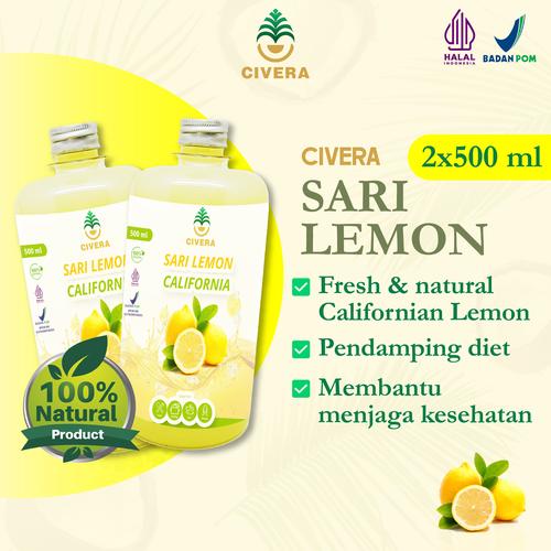 Jual Sari Lemon California Fresh 1 Liter / Sari Lemon California ...