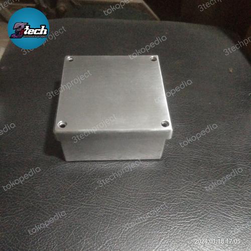 Jual junction box panel stainless 100 x 100 x 50 mm, material SS 304 ...