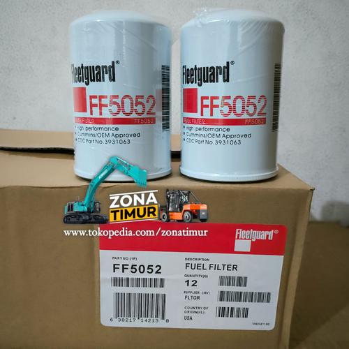 Jual Ff5052 Fuel Filter FS 5052 Filter Solar CDC Part No 3931063 ...