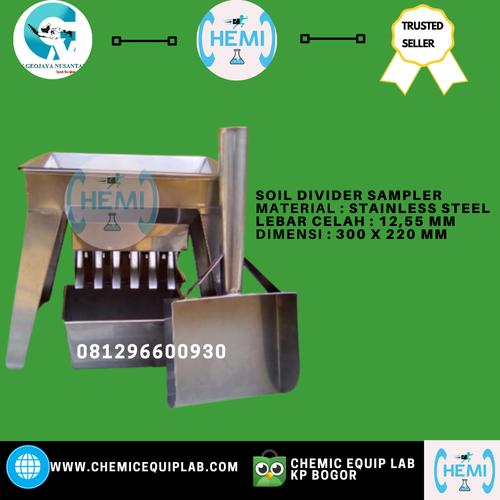 Jual SOIL DIVIDER SAMPLER SS / SOIL DIVIDE SAMPEL SPLITTER + SCOOP DAN ...