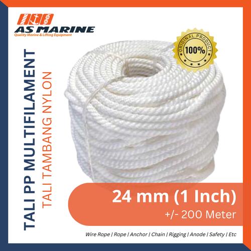 Jual Tali Tambang Nylon / Tali Nilon / Tali Plastik PP Multifilament 24 ...