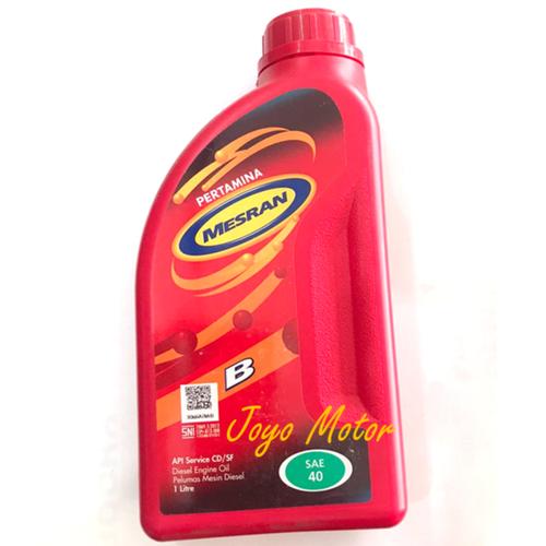 Jual OLI MESIN DIESEL PERTAMINA MESRAN B40 SAE 40 KEMASAN 1 LITER - Kab ...
