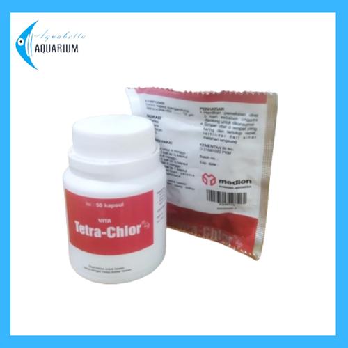 Jual Vita Tetra Chlor Obat Ayam Vitamin Antibotik Isi 50 Kapsul Dan Isi ...