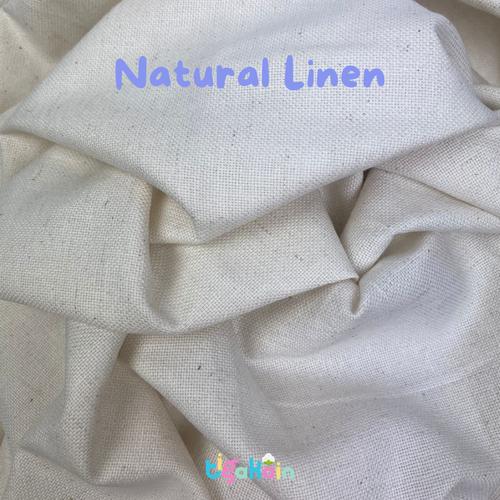 Jual 0.5 Meter Kain Natural Linen Bahan Linen Natural - Jakarta Pusat ...