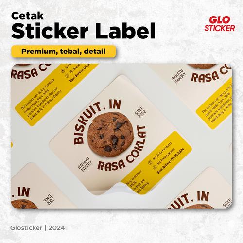 Jual Stiker Produk, Label Produk, Label Usaha, Ukuran A3+ - Doff/Matte ...