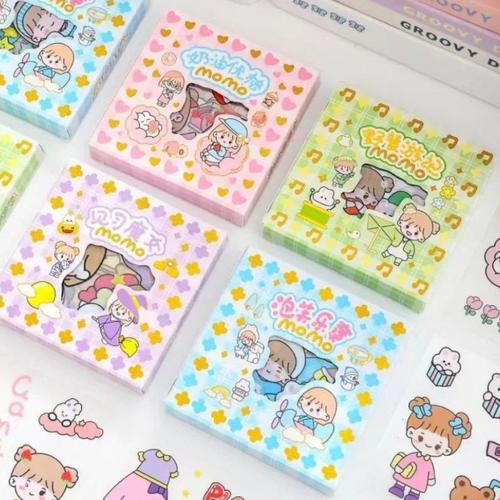 Jual Sticker Momo Original 100pcs Sticker Viral Momo Kotak Ori ...