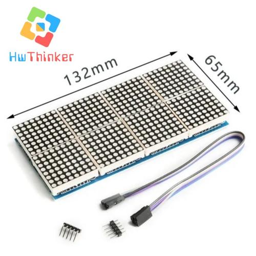 Jual Display Modul Max7219 32x16 LED Dot Matrix MAX 7219 Module 16x32 ...