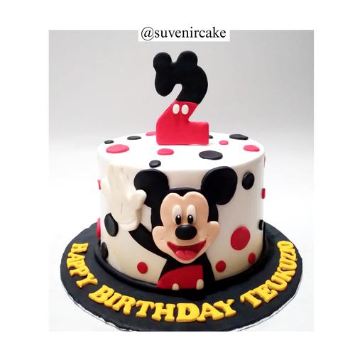 Jual cake mickey mouse/mickey mouse cake/kue ulang tahun mickey mouse ...