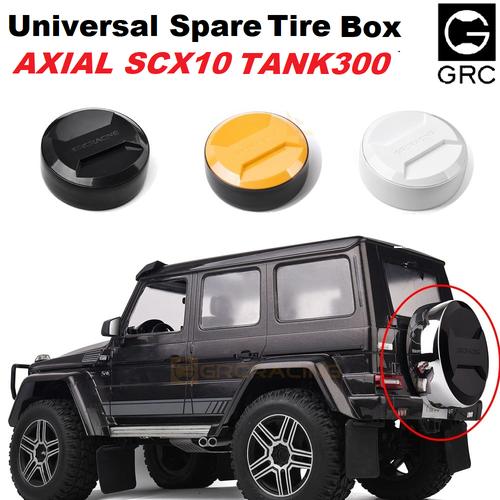 Jual GRC Hard Spare Tire Cover Wheel Box Ban serep 1/10 1/8 RC AXIAL ...