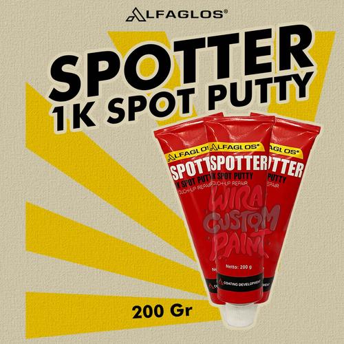 Jual Spot Putty Dempul Halus Alfaglos 200gr - Kota Bandung - Wira ...