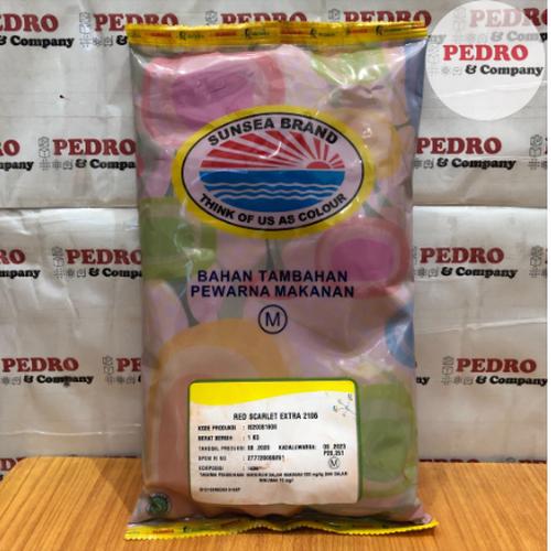 Jual Sunsea brand pewarna makanan color (red scarlet extra 2106) merah ...