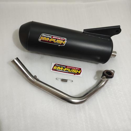 Jual knalpot standar empush exhaust racing honda beat Mp7 Mpring ...