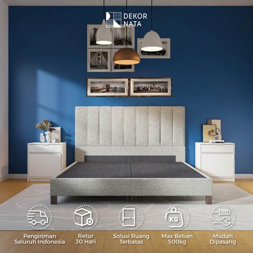 Promo Divan Knockdown & Sandaran Kasur Riley Dekornata Dipan Ukuran ...