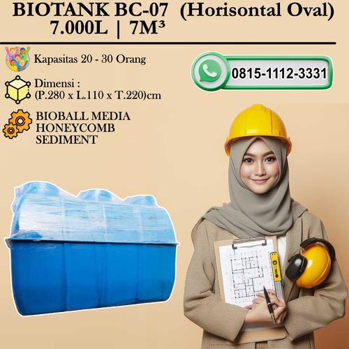 Jual Septictank Biotech Biofil Kapasitas 7000 Liter 7m3 / Biotank-BC ...