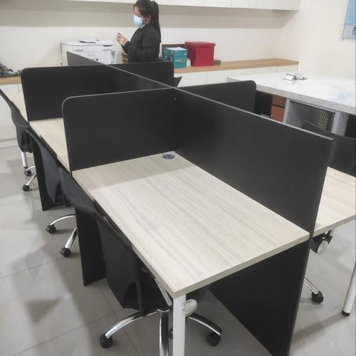Jual Meja Kerja Partisi 6 staff murah/Meja kantor 6 staff Besi Kubikal ...