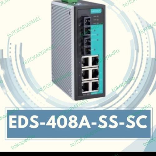 Jual MOXA EDS 408A SS ENTRY LEVEL MANAGED ETHERNET SWITCH WHIT 6 - Kota ...