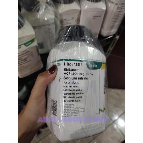 Jual kemasan segel Sodium nitrate (NaNO3) for analysis, 1 Kg, MERCK ...