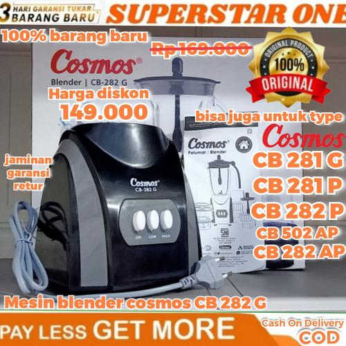 Jual Mesin blender cosmos cb 281 282 g 100% baru original cosmos - Kab ...