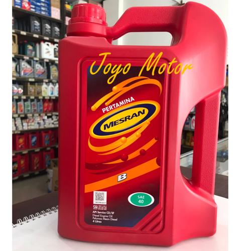 Jual Oli Mesin Diesel Pertamina Mesran B40 SAE 40 4 Liter - Kab ...