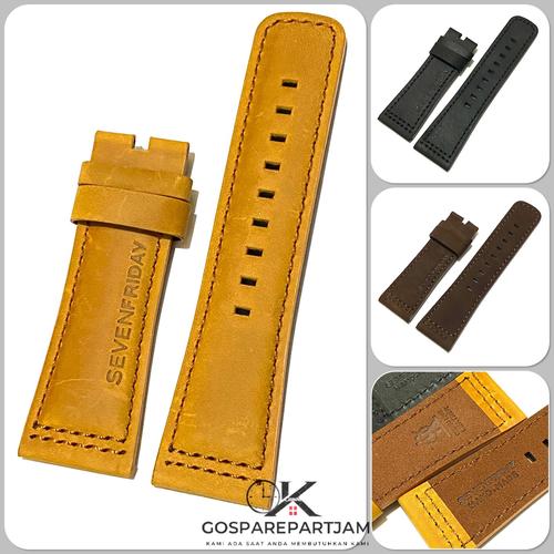 Jual Strap Tali Jam Tangan Kulit Suede Ukuran 28 mm Untuk Jam Seven ...