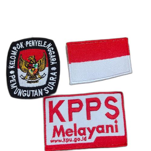 Jual logo bordir bordiran KPPS 1 set - Jakarta Pusat - emm yanti ...