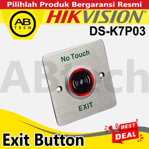 Jual HIKVISION DS-K7P03 EXIT & EMERGENCY BUTTON - Jakarta Pusat ...