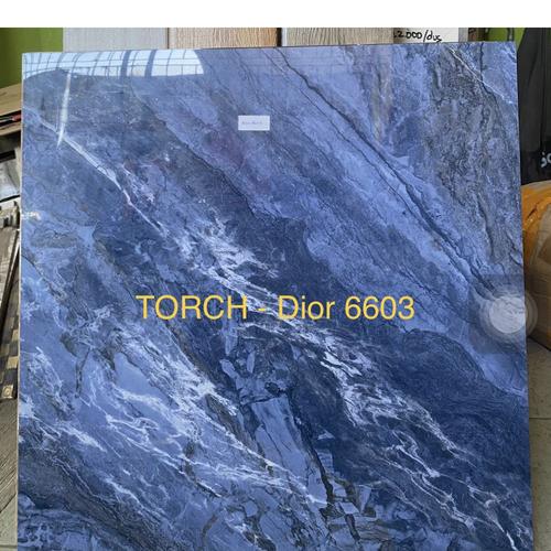 Jual Granit 60x60 Torch 6603 Biru marmer/blue diamond super gloss kw1 ...