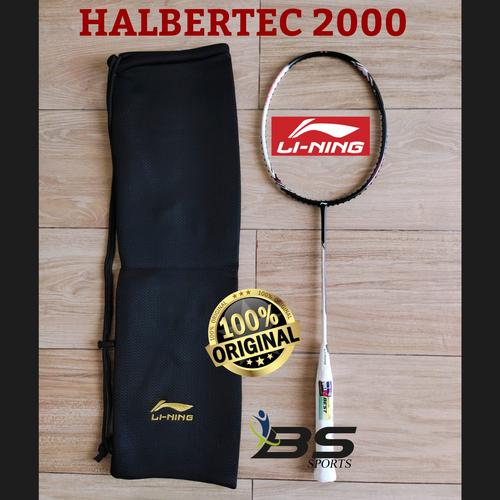 Jual RAKET BADMINTON LINING HALBERTEC 2000 ORIGINAL - 3U, RAKET + TAS ...