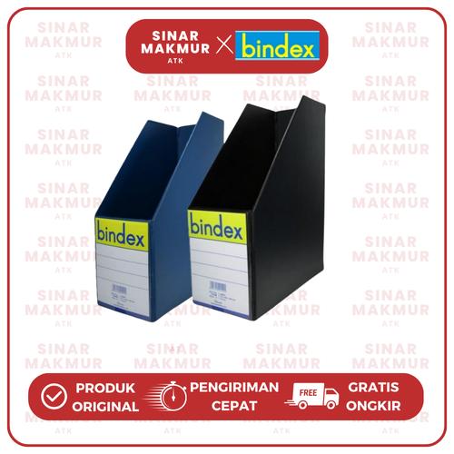 Jual Box File/File Organizer/Storage Jumbo Biru/Hitam 1034B Bindex (Pcs ...